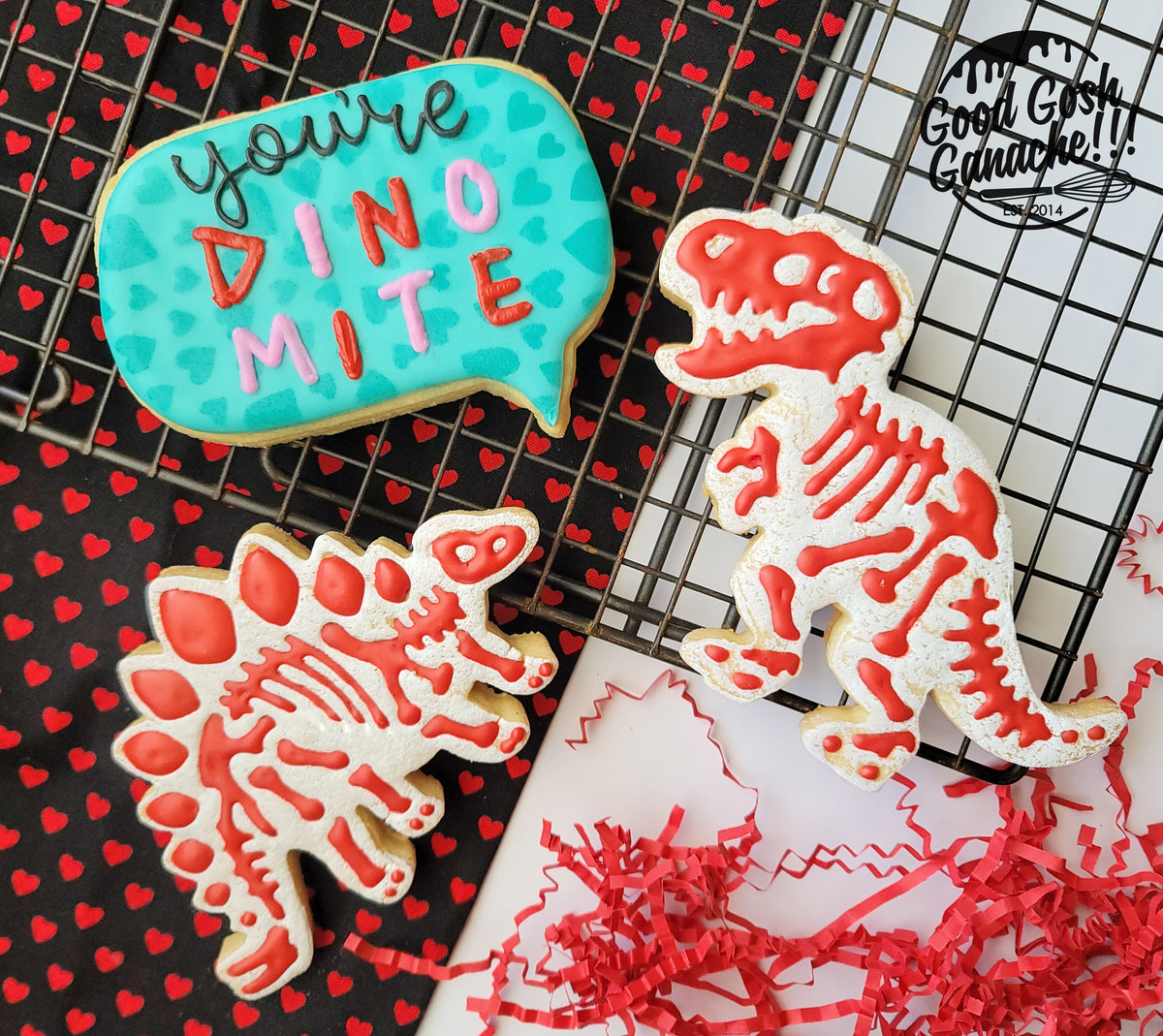 2 piece Cookie Set – Good Gosh Ganache LLC